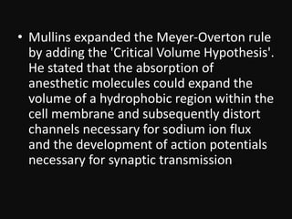 Minimum alveolar concentration (mac) | PPTX