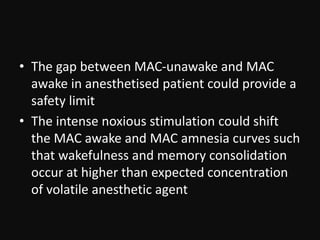 Minimum alveolar concentration (mac) | PPTX