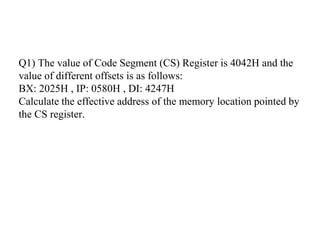 Minimum and Maximum Modes of microprocessor 8086 | PDF