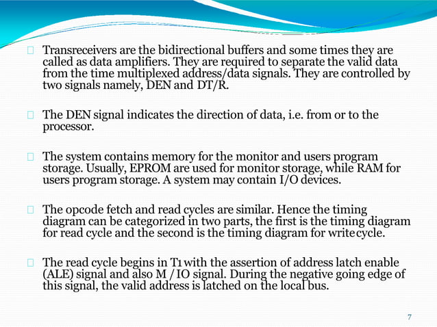 Minimum and Maximum Modes of microprocessor 8086 | PDF