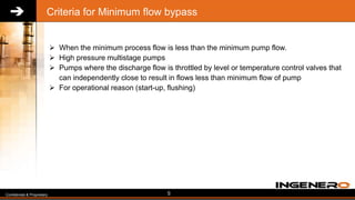 Minimum Flow Bypass for safety (Nikhil Mhatre).pptx
