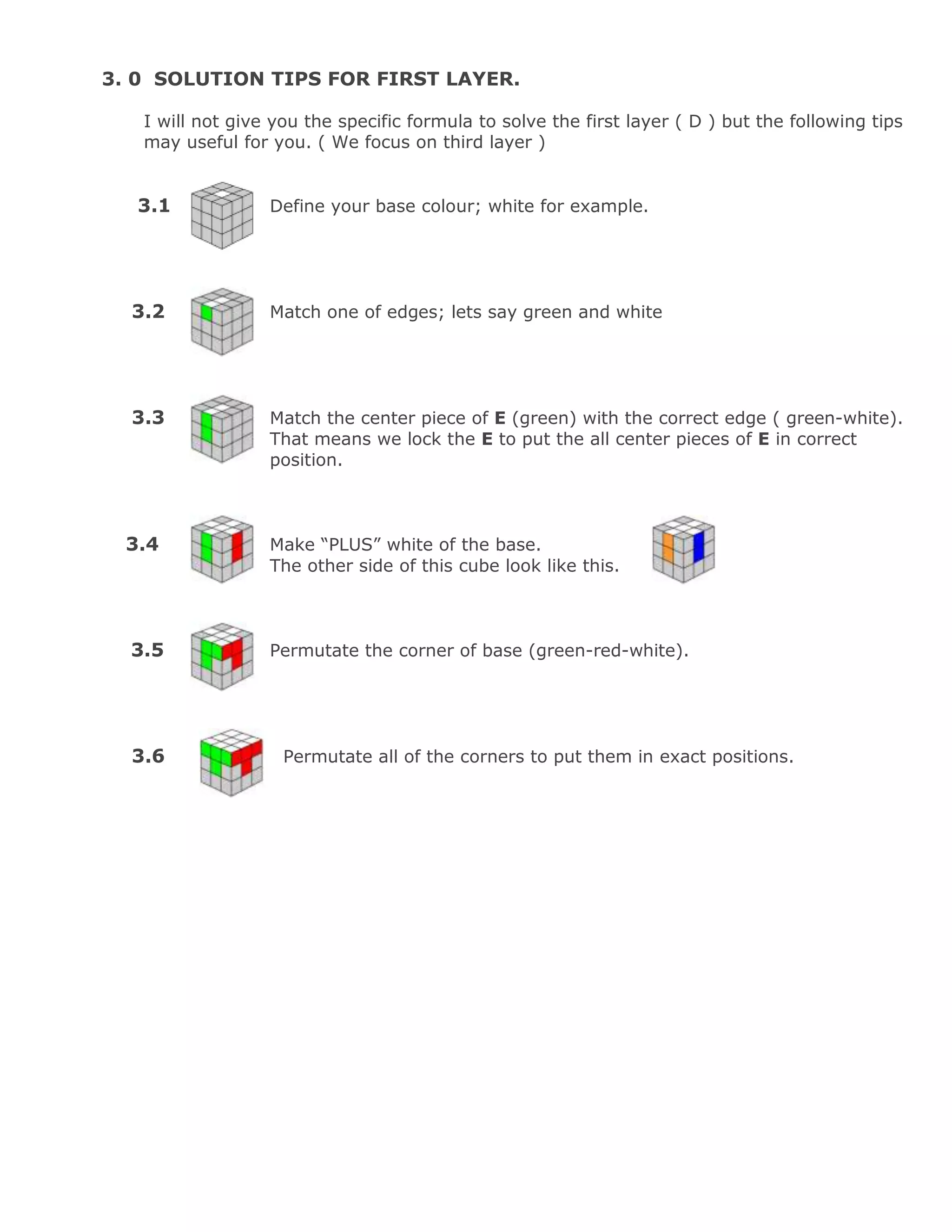 Minimum formula for 3 x3x3 rubik cube solution - last layer permutation | DOCX