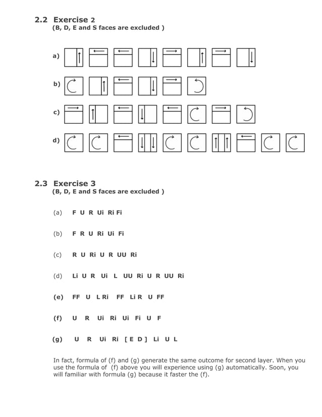 Minimum formula for 3 x3x3 rubik cube solution - last layer permutation | DOCX