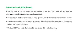 Minimum Mode and Maximum Mode of 8086.pdf