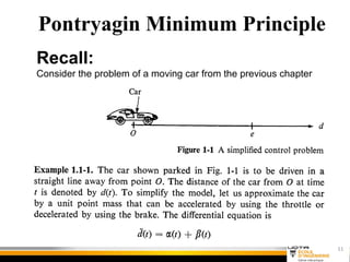 Optimization: Minimum Pontryagin Principle | PPTX