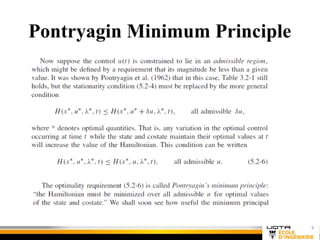 Optimization: Minimum Pontryagin Principle | PPT