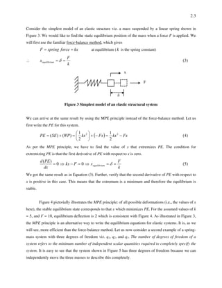Minimum potential energy | PDF
