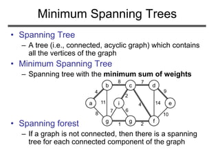 Minimum spanning tree | PDF | Computing | Technology & Computing