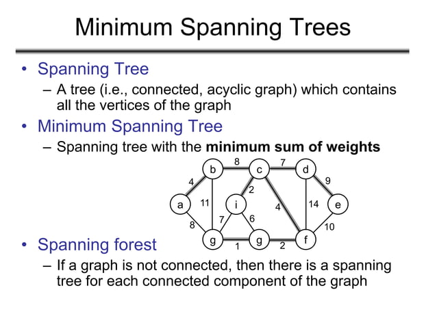 Minimum spanning tree | PDF | Computing | Technology & Computing