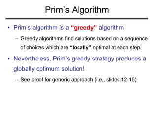 Minimum spanning tree | PDF | Computing | Technology & Computing