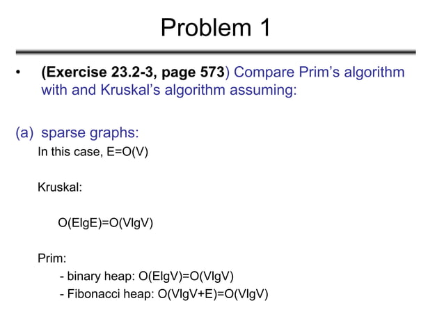 Minimum spanning tree | PDF | Computing | Technology & Computing