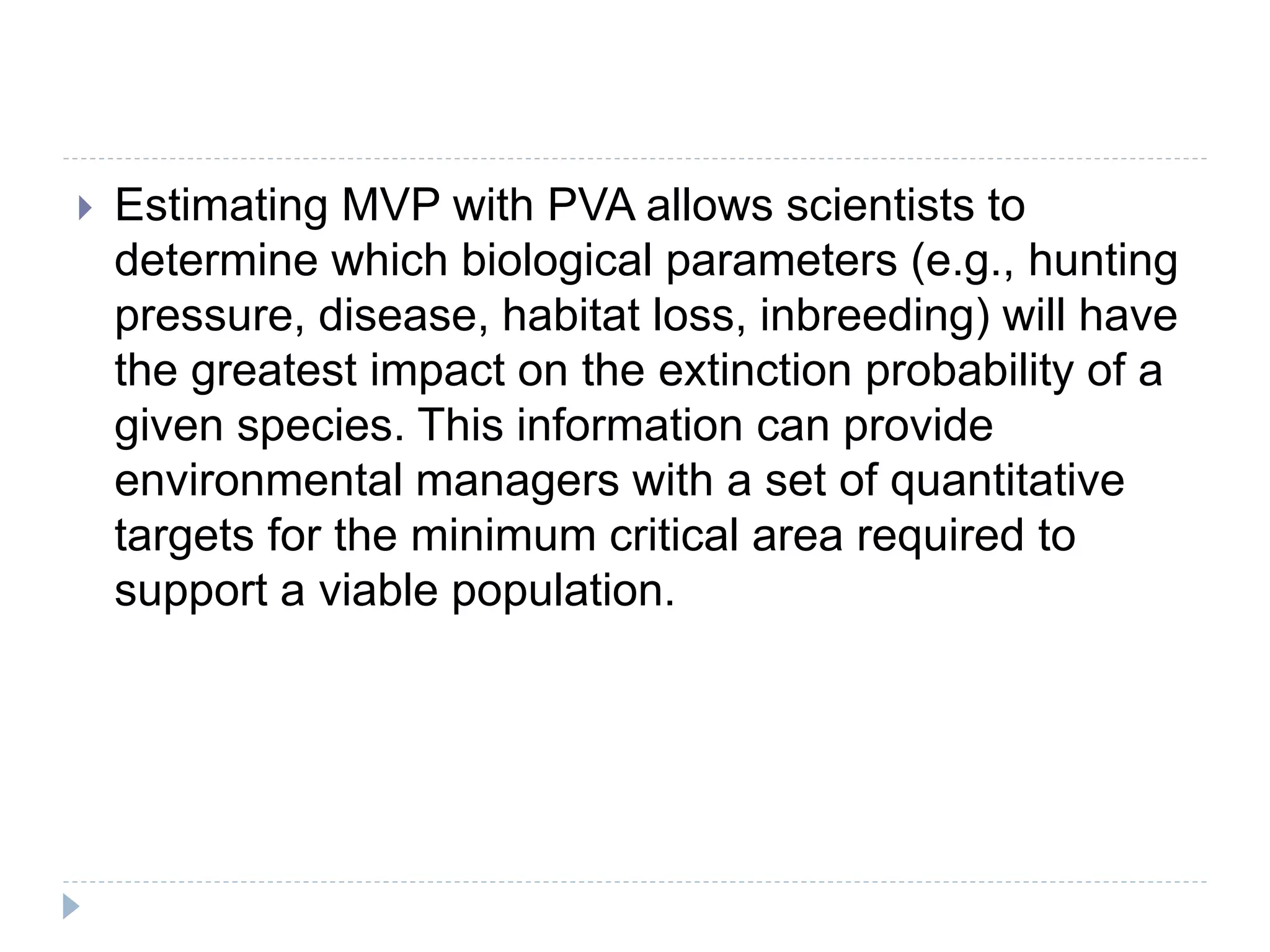 Minimum viable population and Effective population number | PPTX