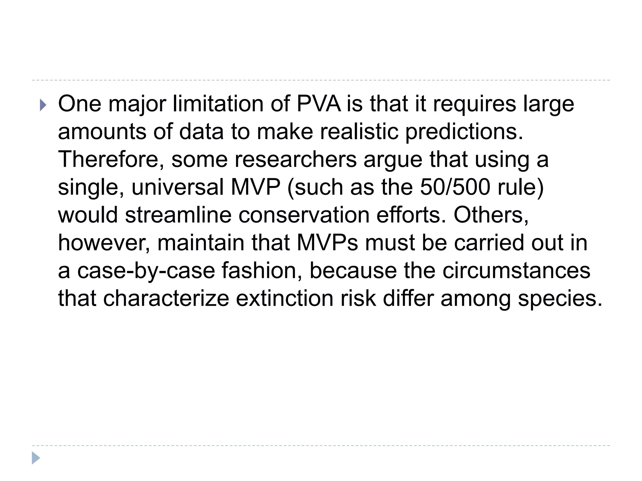 Minimum viable population and Effective population number | PPTX
