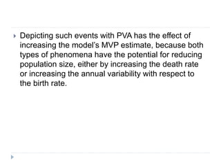 Minimum viable population and Effective population number | PPTX
