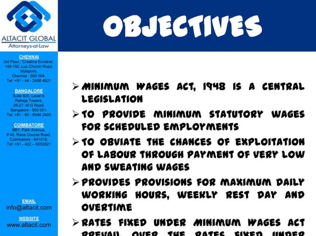Minimum wages | PPT