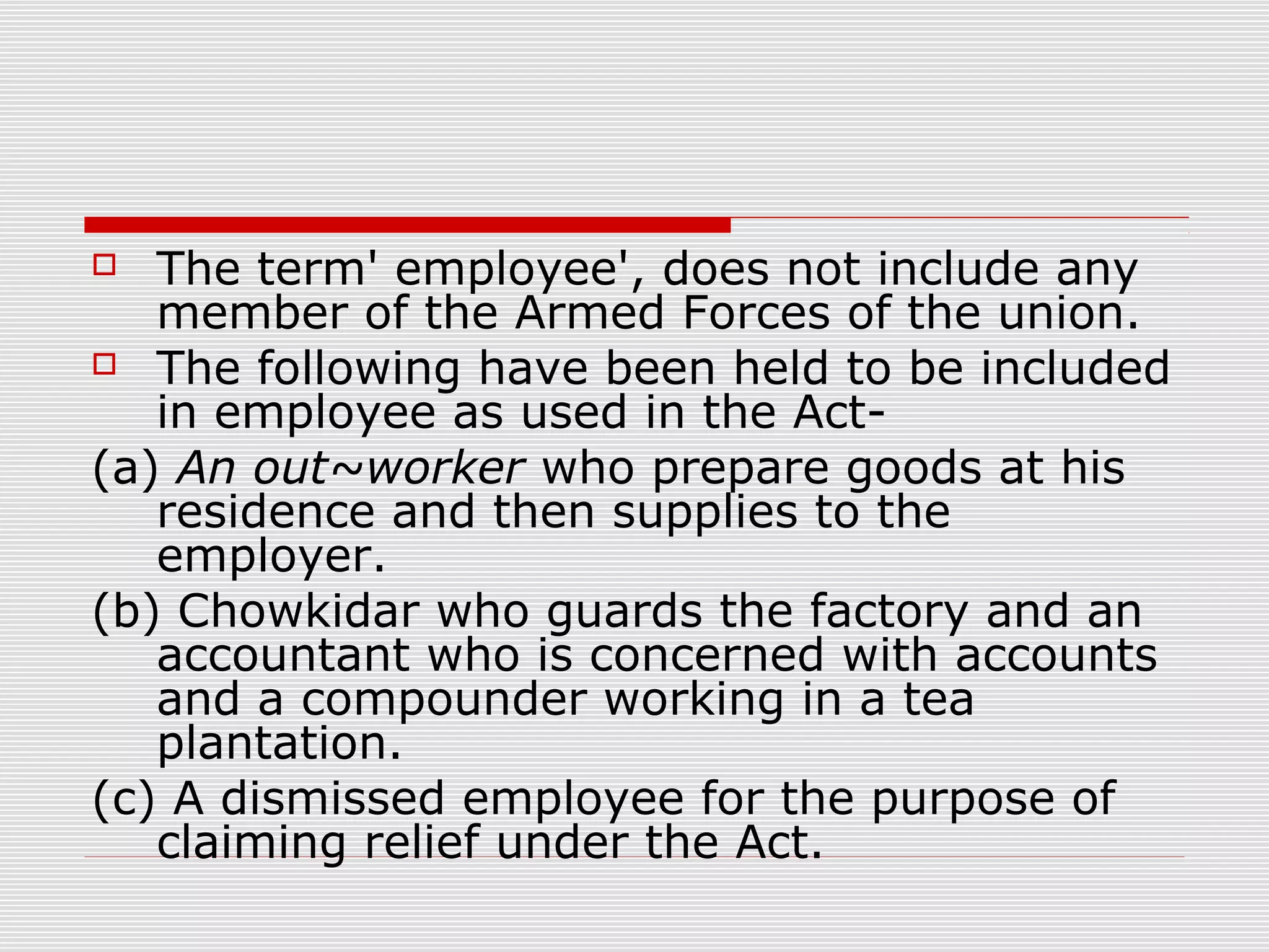 Minimum wages act, 1948 | PPT