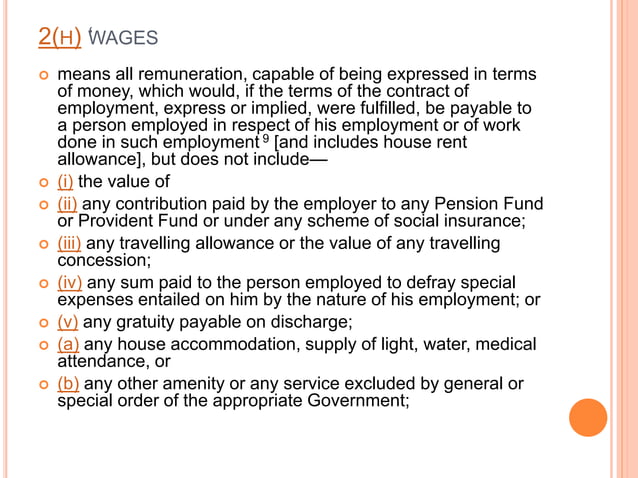 Minimum wages act, 1948 | PPTX