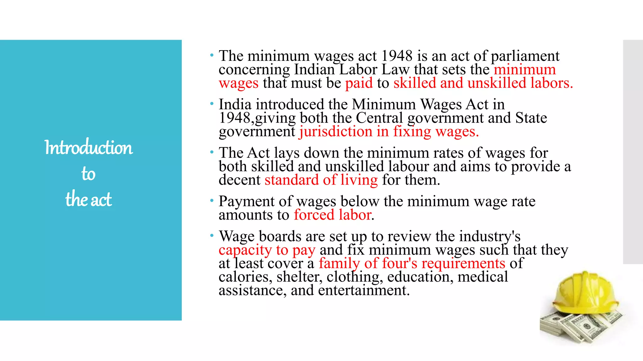 Minimum Wages Act, 1948.pptx