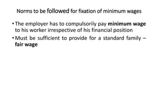 Minimum Wages Act 1948 THIS TALKS ABOUT WAGES ACT IN 1948 | PPTX