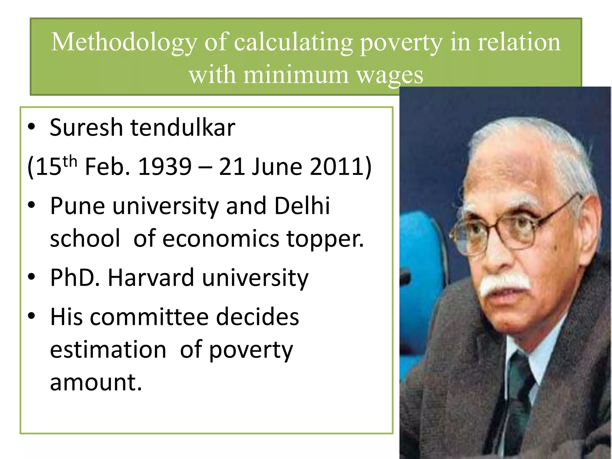 Minimum wages ppt | PPTX