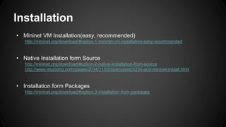 Mininet Learning Guide(Mininet 学习指南) | PPTX
