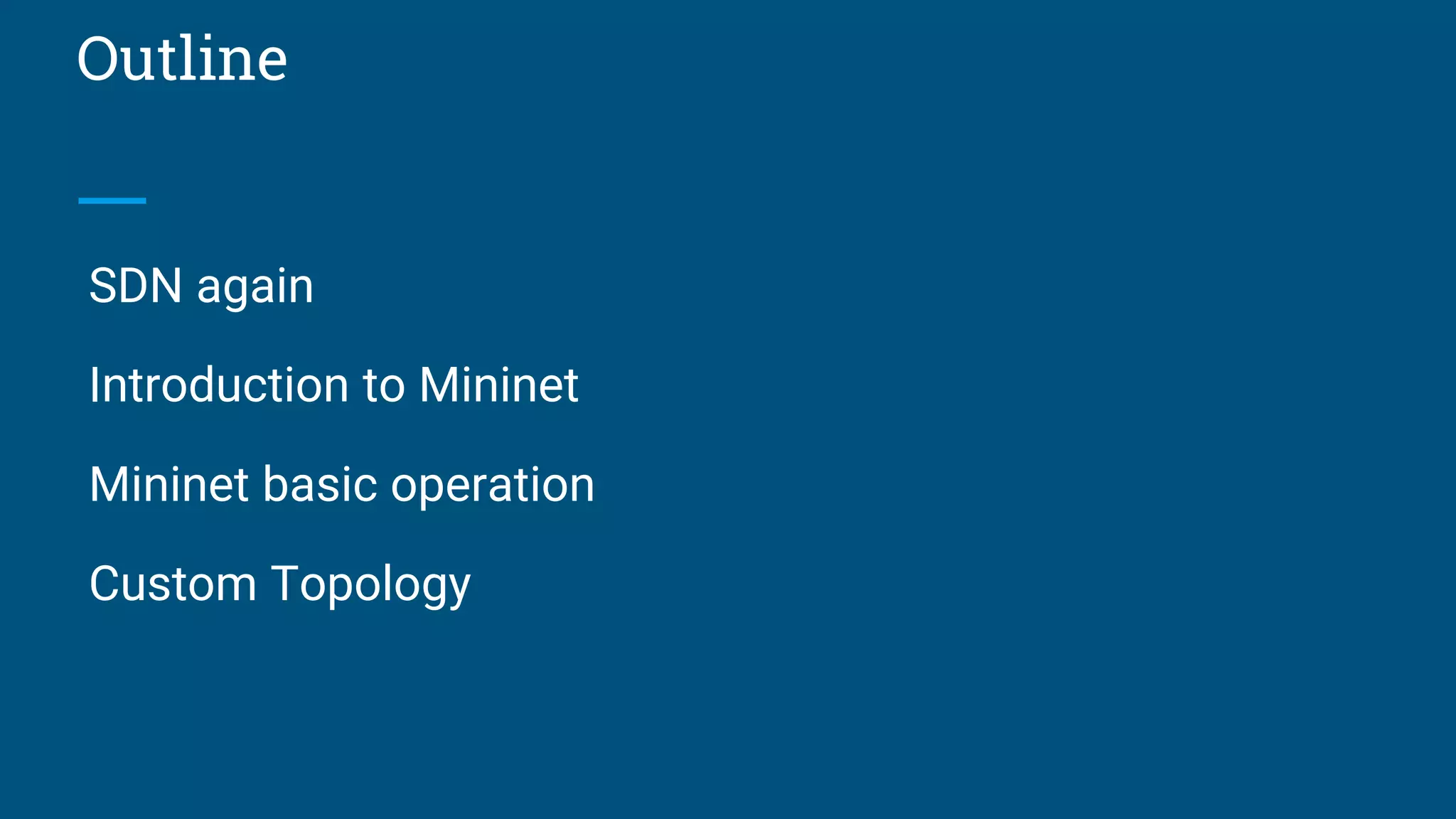 Coscup SDN workshop - mininet | PPT | Free Download
