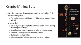 MNSEC Conference 2023: Mining Bots | PDF