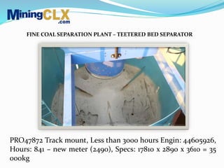 Mining coal plant equipment miningclx.com