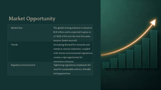 Mining Company Pitch Deck Template by viktor the pitchermann | PDF