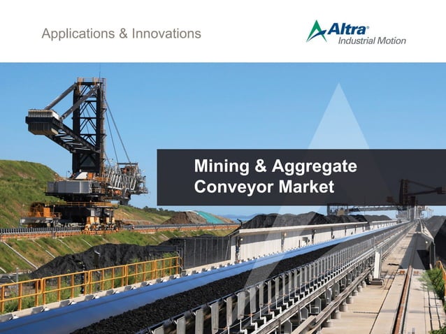 Mining & Aggregate Conveyors Applications & Innovations | PPT