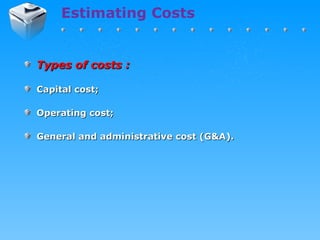 Mining costs and prices of minerals | PPT