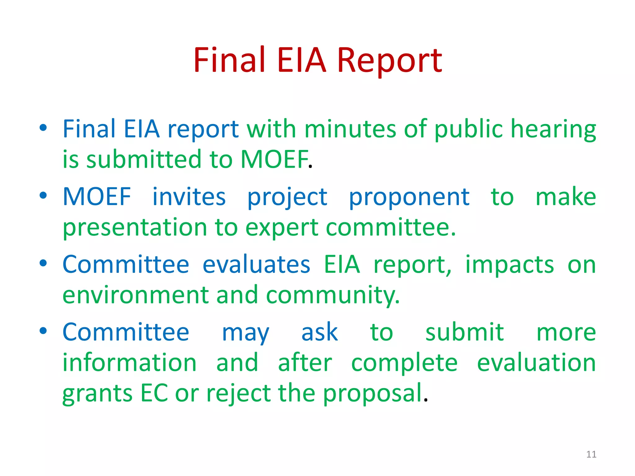 Environment Clearance Procedure-India | PDF