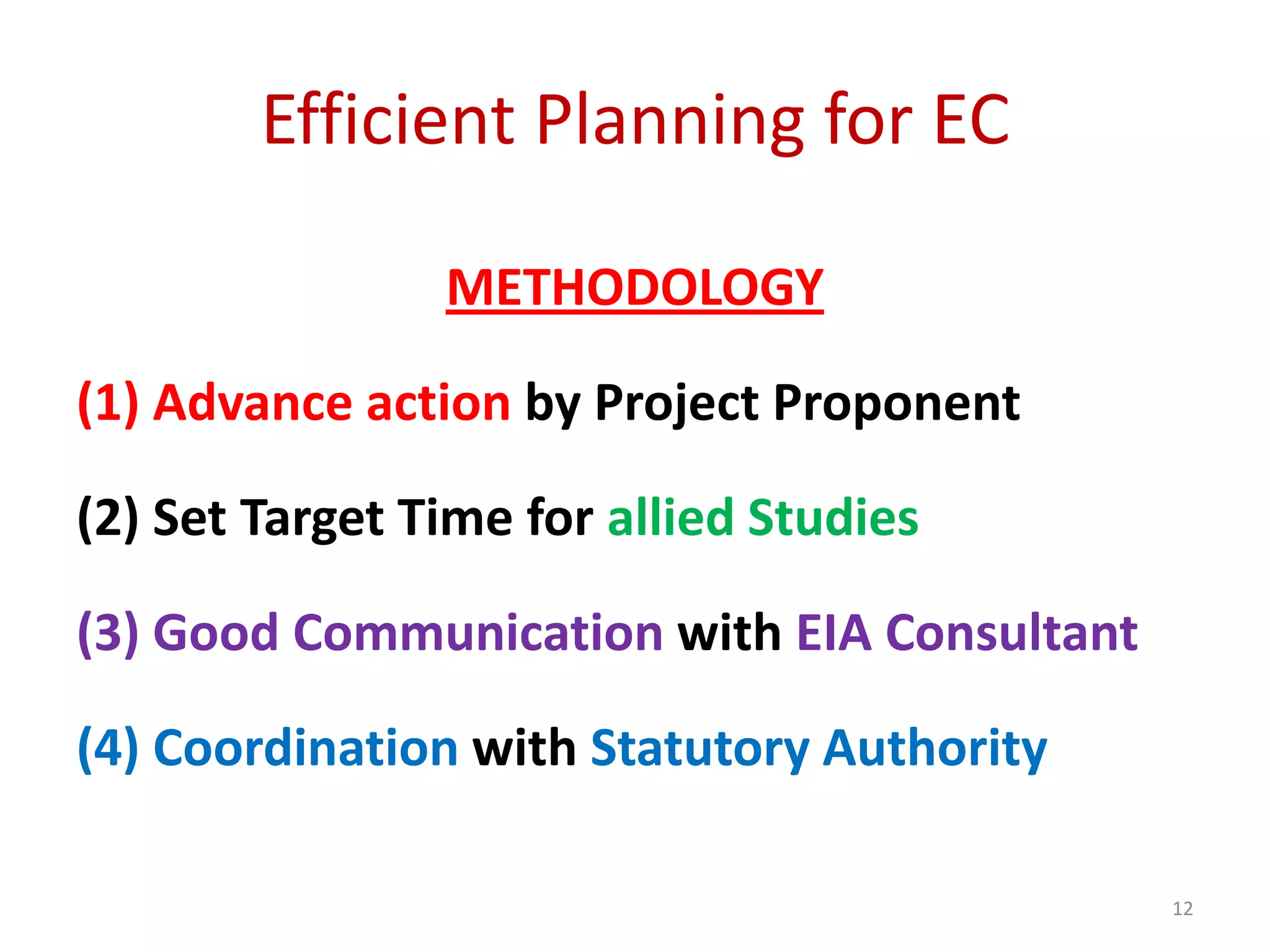 Environment Clearance Procedure-India | PDF