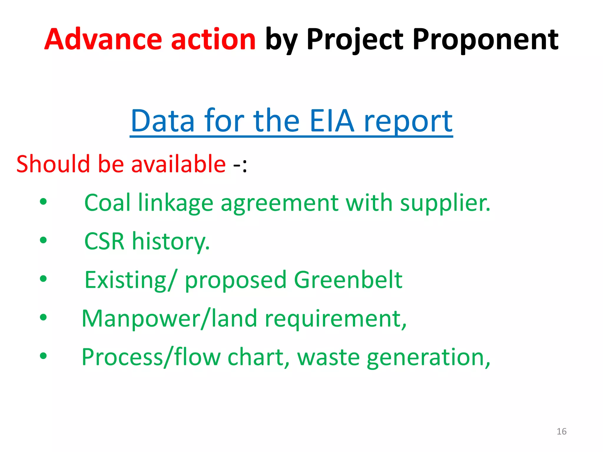 Environment Clearance Procedure-India | PDF