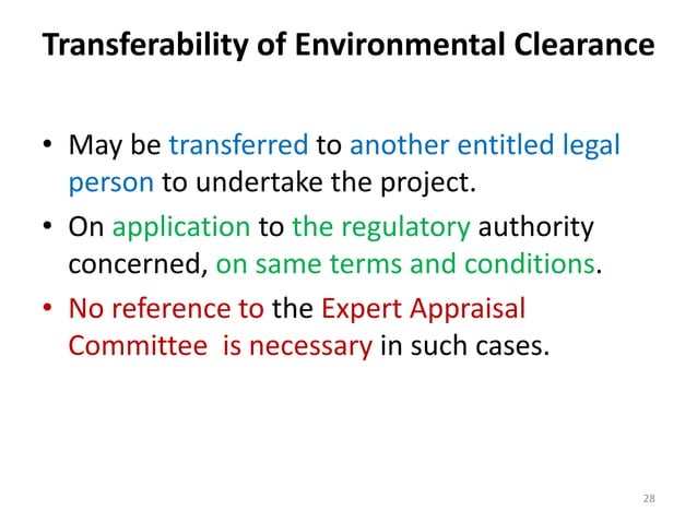 Environment Clearance Procedure-India | PDF