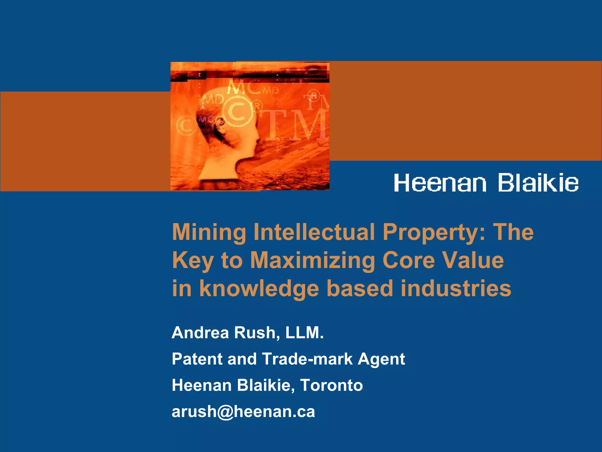 Mining IP Value | PPT