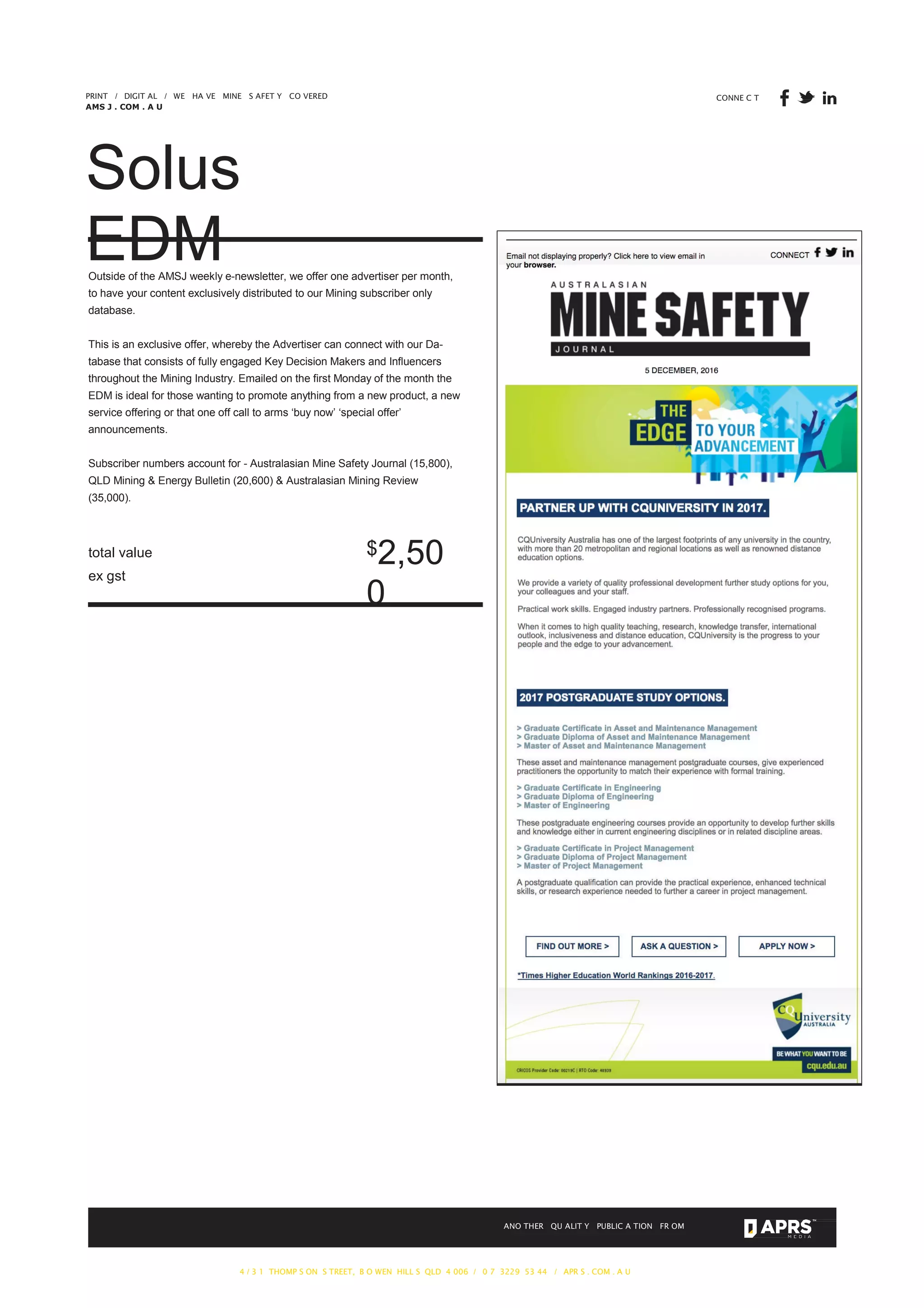 Safety Mining Advertising | PPT