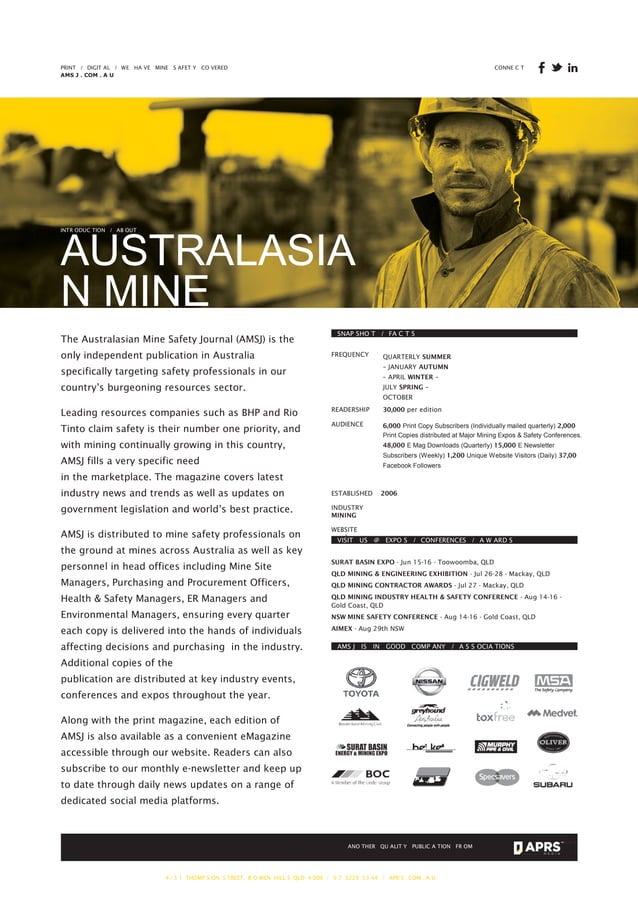 Safety Mining Advertising | PDF