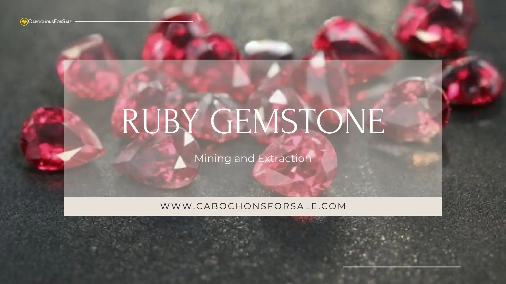Mining and Extraction of Ruby Gemstone Cabochons | PDF