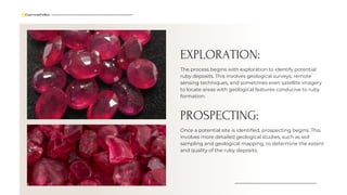 Mining and Extraction of Ruby Gemstone Cabochons | PDF