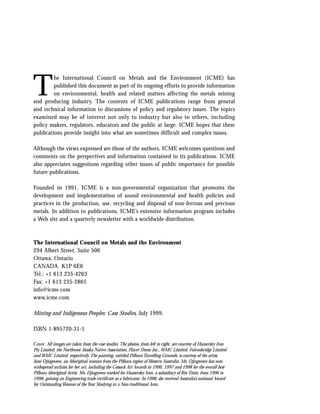 Mining and indigenous peoples | PDF