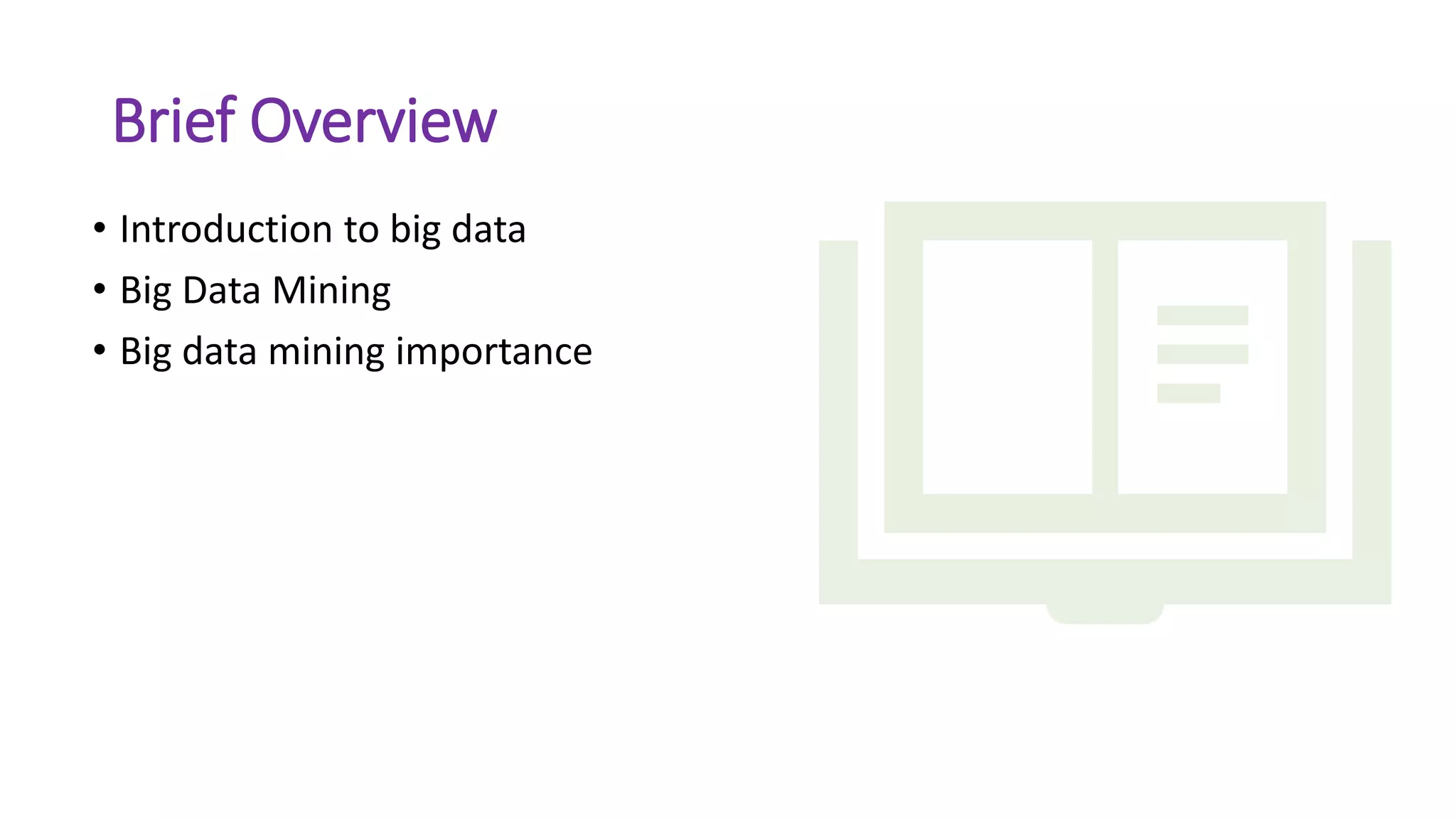 Big data Mining | PPTX