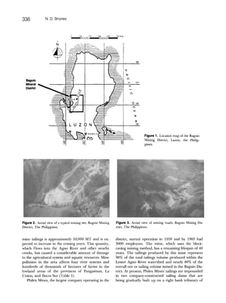 Mining Pollution: The Case of The Baguio Mining District,Philippines | PDF