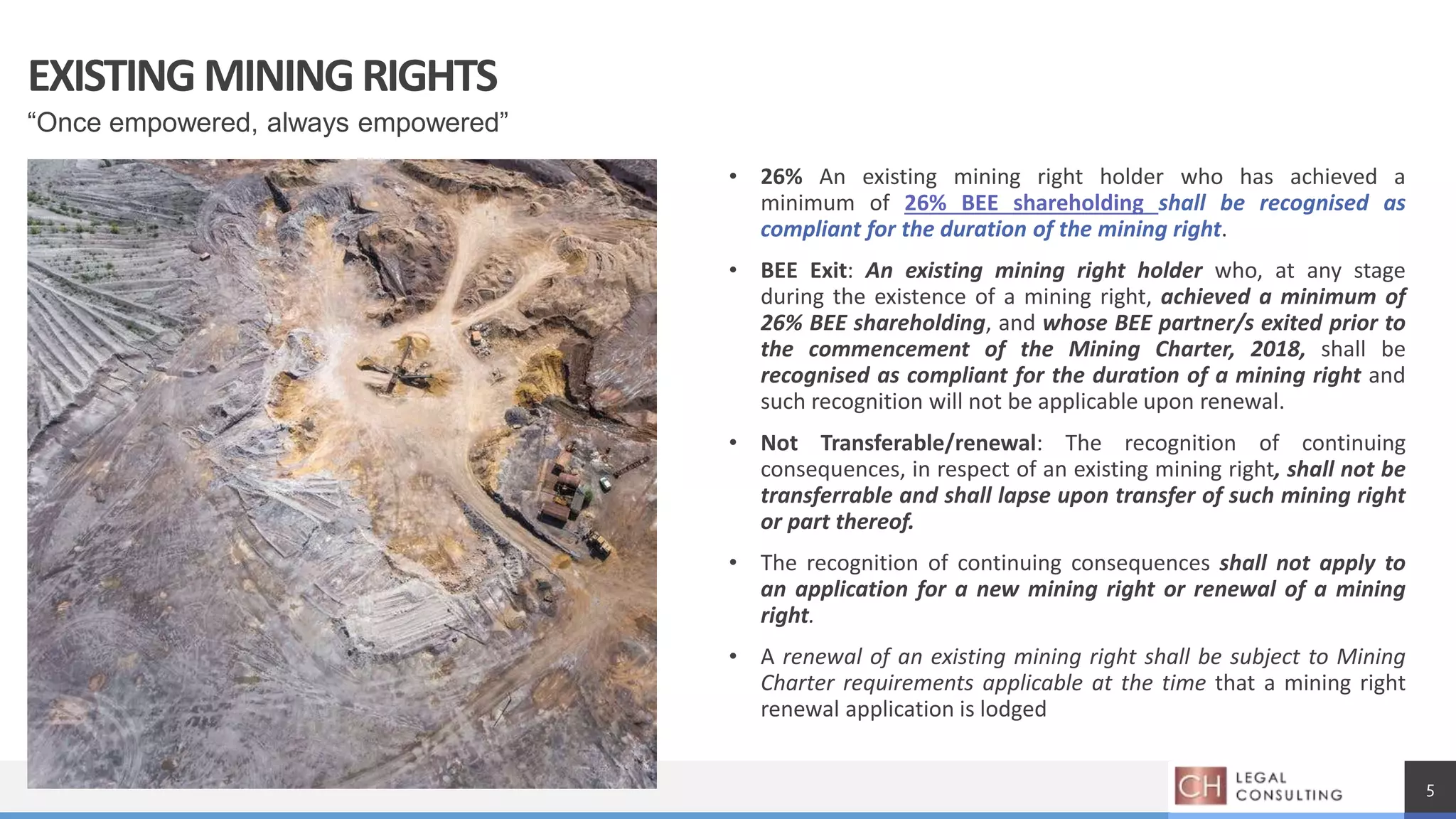 Mining charter 2018 presentation | PPTX