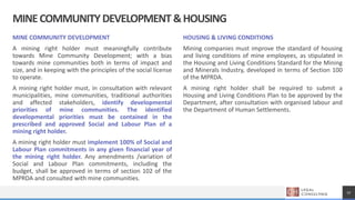 Mining charter 2018 presentation | PPTX