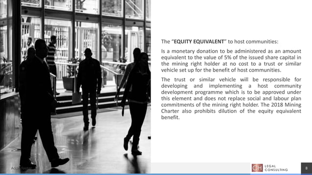 Mining charter 2018 presentation | PPTX