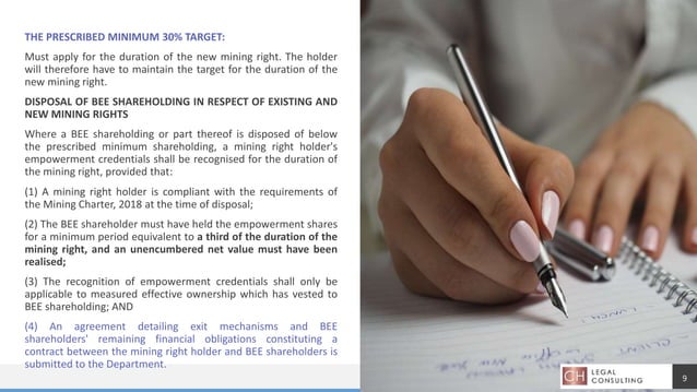 Mining charter 2018 presentation | PPTX