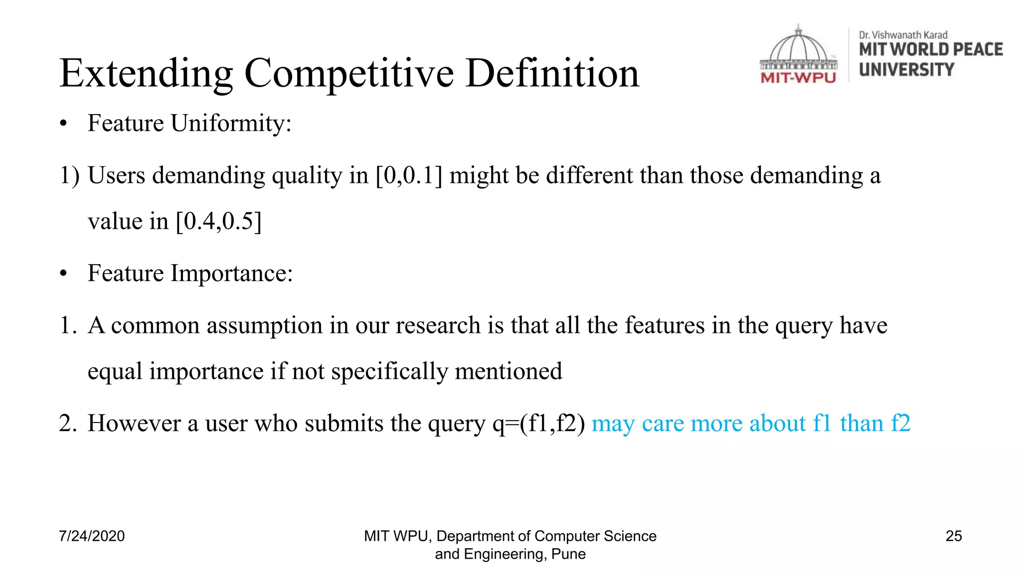 Mining competitors from large unstructured data | PPT