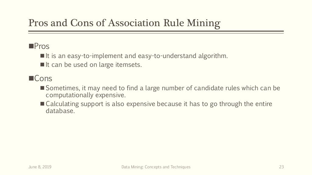 Mining Association Rules In Large Database