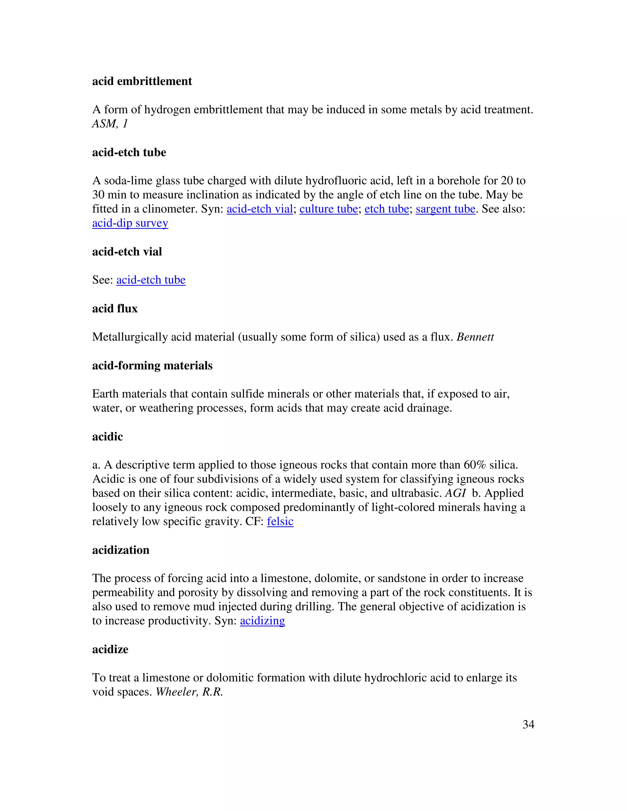 Mining dictionary | PDF